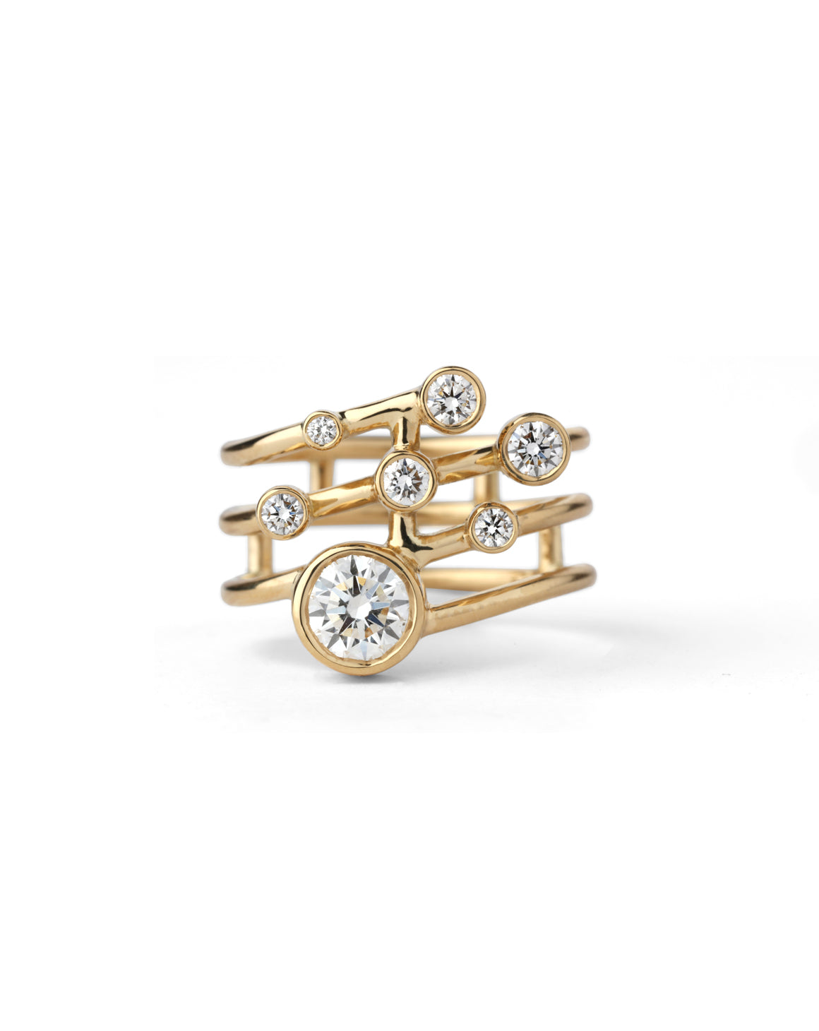 Eta Diamond Helix Ring – Shimell and Madden