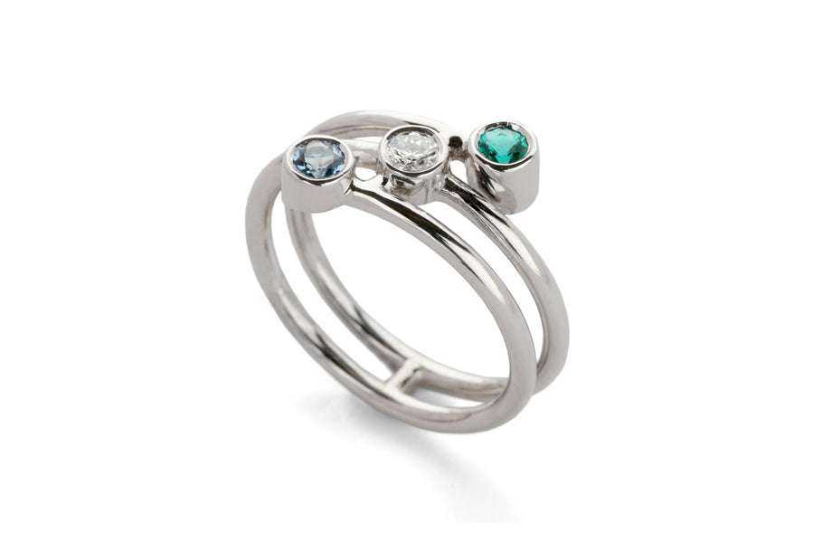 Birthstone Gamma Ring – Shimell and Madden